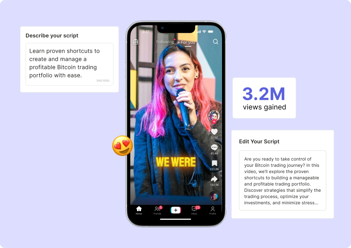 TikTok Video Maker | Create AI Videos in Seconds